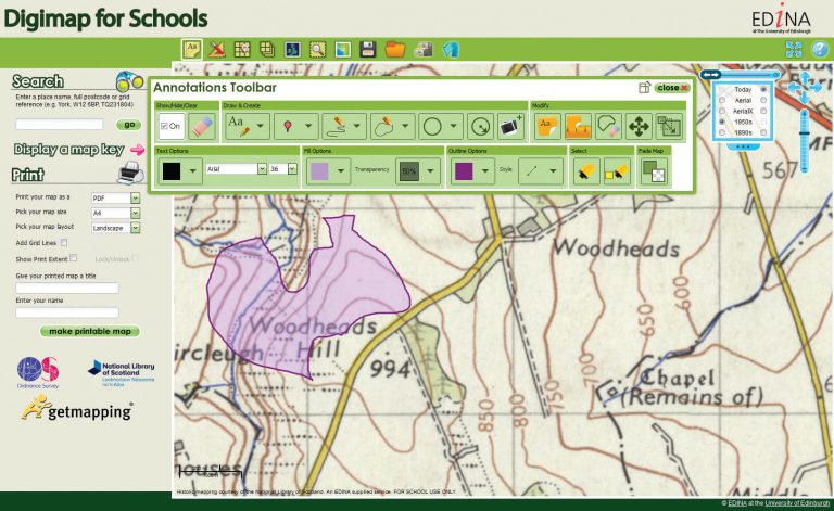 Geographical Information Systems in the classroom – Digimap for Schools ...