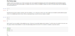 An introduction to Jupyter notebooks : #ALTC Blog