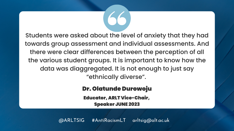 Notes from ARLT SIG 7th June 2023 webinar – Achieving inclusive ... Notes from ARLT SIG 7th June 2023 webinar – Achieving inclusive ...
